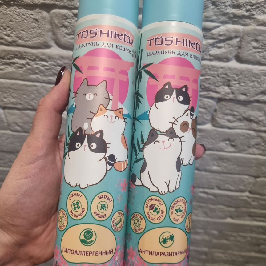 Шампунь для кошек Toshico