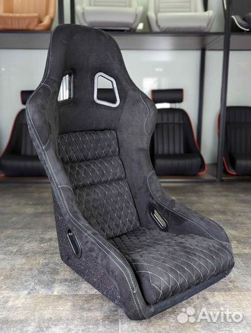 Сиденье спортивное ковш 60x52x98 Ткань, Черный купить в Москве Bride ...
