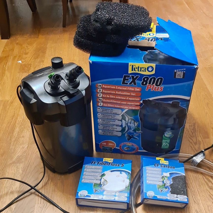 Фильтр для аквариума tetra ex800 plus