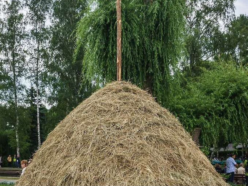 Сено на одну корову