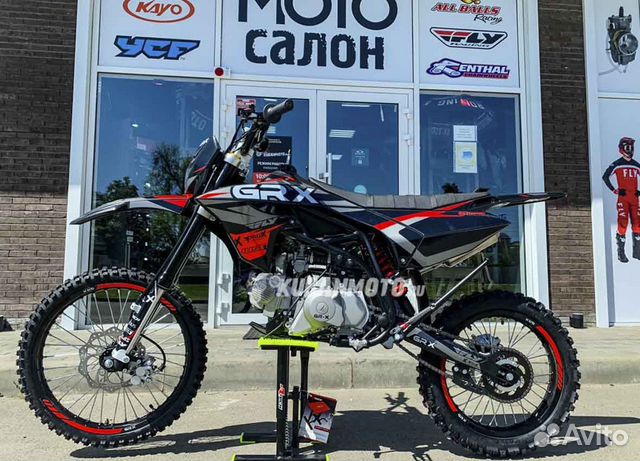 Питбайк GR-X YX140EM 19/16 (эл. cтартер 2022 г.) купить в Краснодаре | Транспорт | Авито