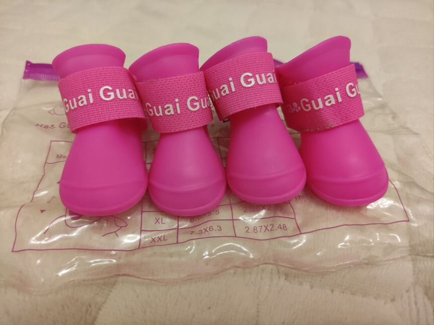 Обувь для собак мелких пород, сапожки + носки S