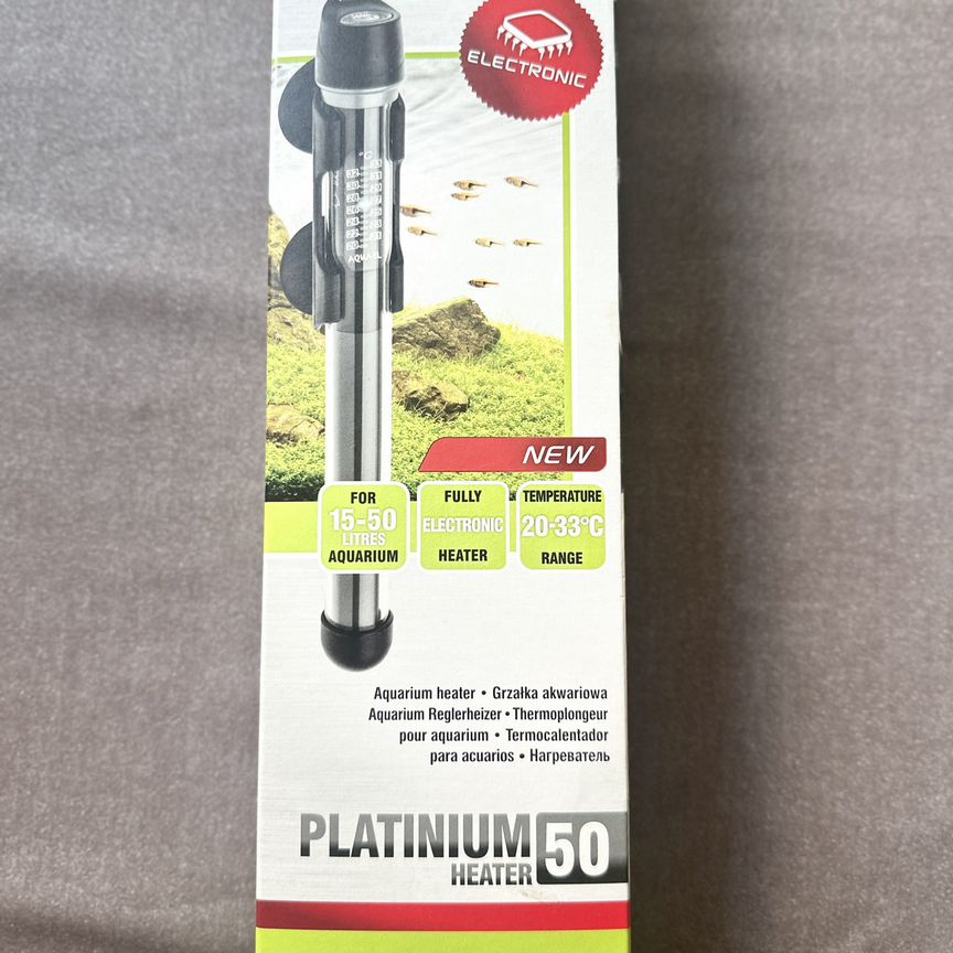 Нагреватель aquael platinium heater 50 Вт для аква