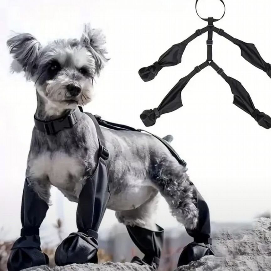 Подтяжки для собак М новые