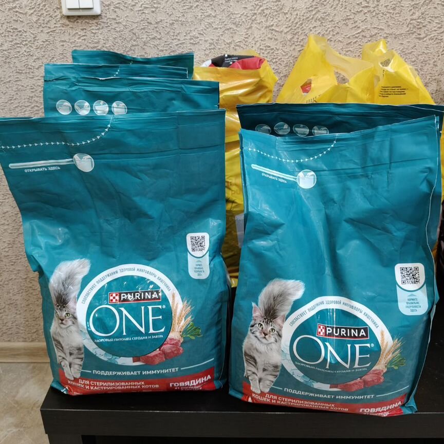 Корм для кошек purina one 3 кг