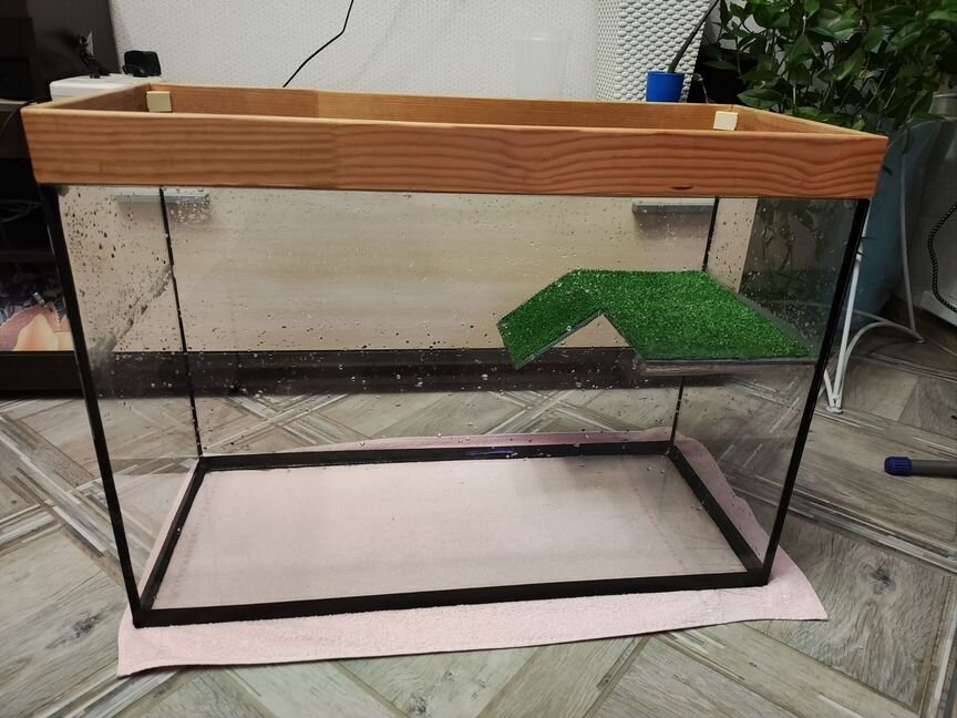 Аквариум для красноухой черепахи