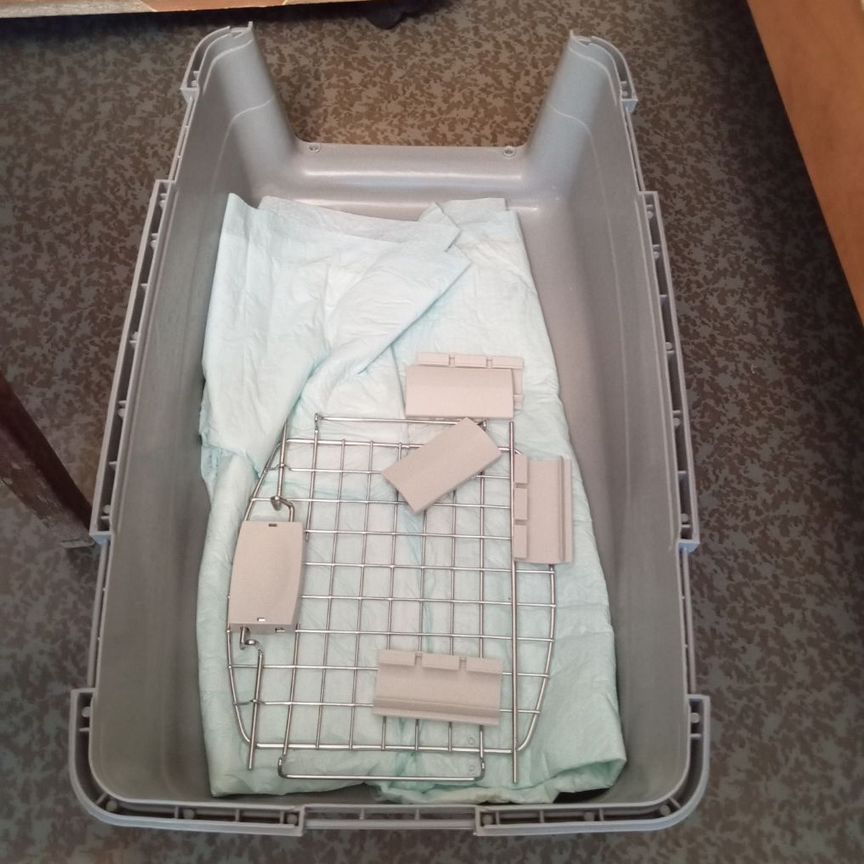 Переноска для животных пластиковая