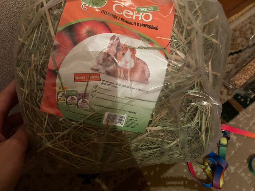 Сено для грызунов