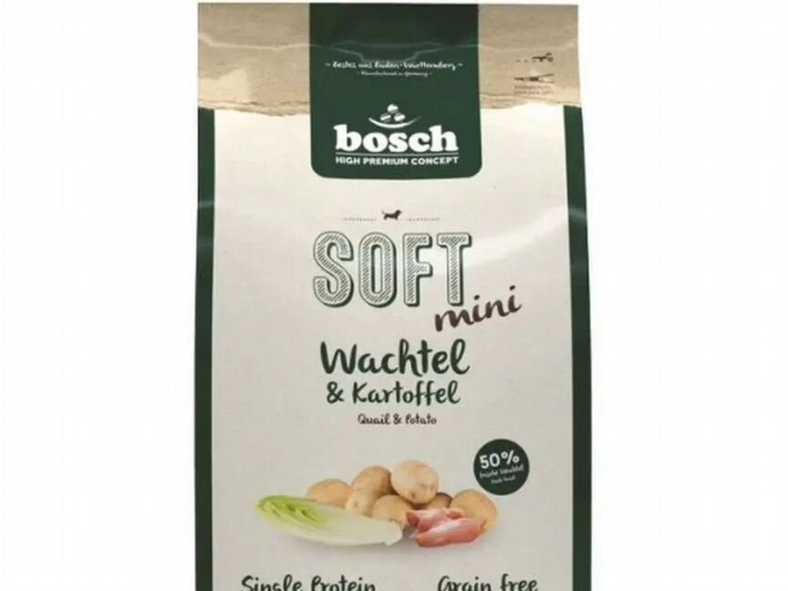Корм для собак bosch mini soft