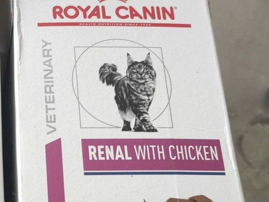 Royal canin renal для кошек паучи. VetLife,monge