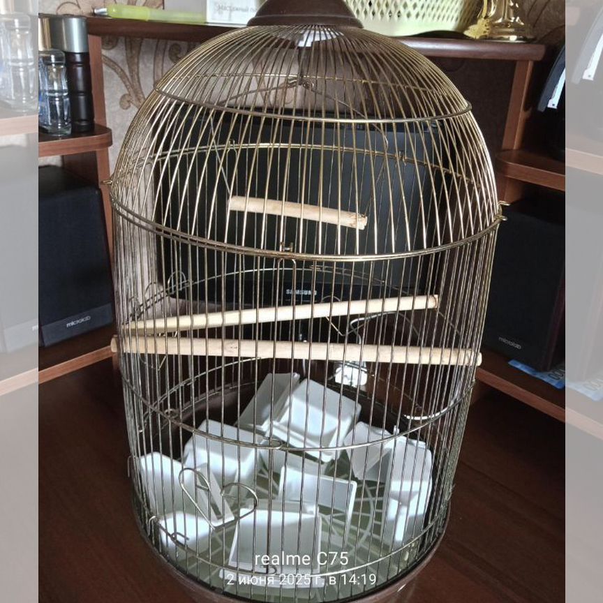 Клетка для попугая большая бу