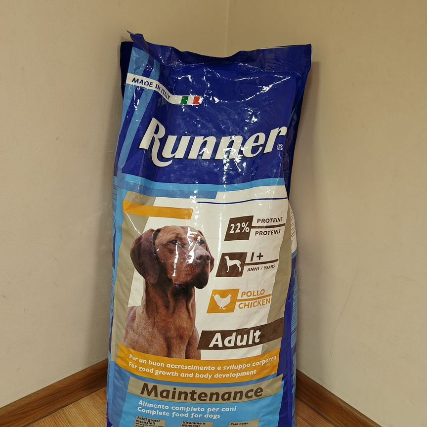 Корм для активных собак Runner Adult Energy