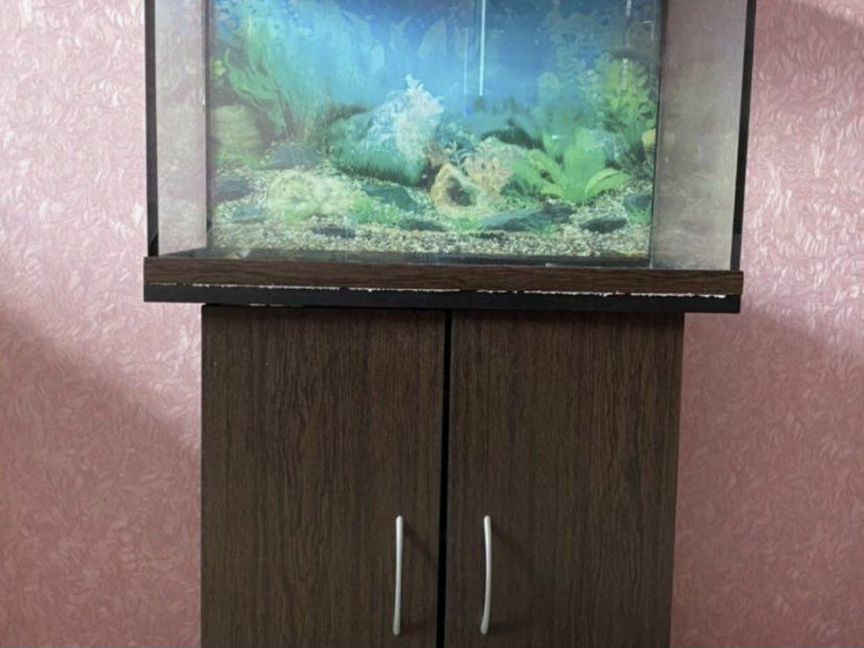 Аквариум 104л с тумбой