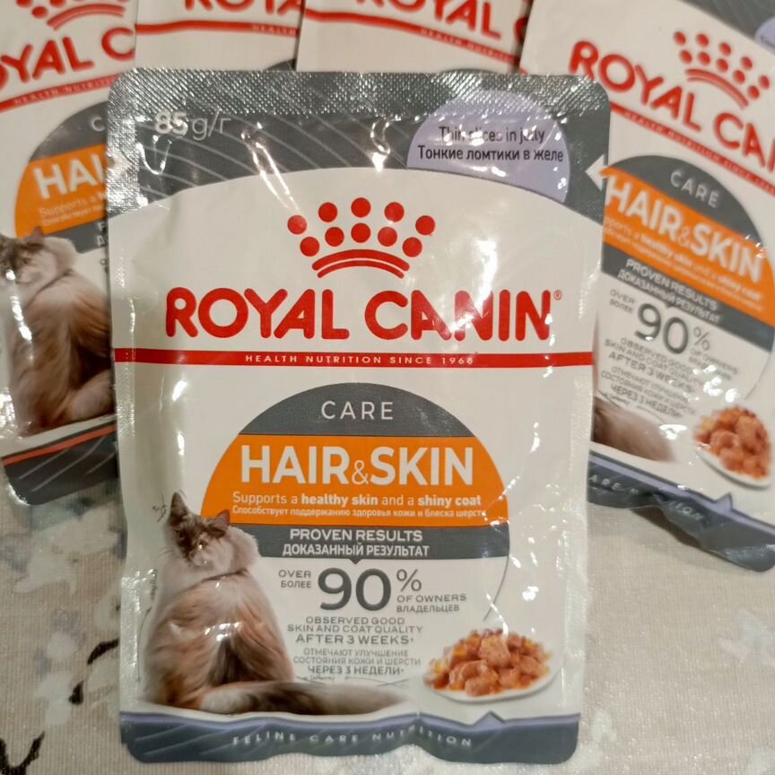 Паучи Royal Canin Hair &skin
