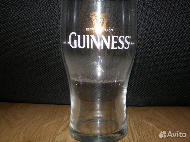 Юбилейный пивной бокал Guinness купить в Москве | Хобби и отдых | Авито