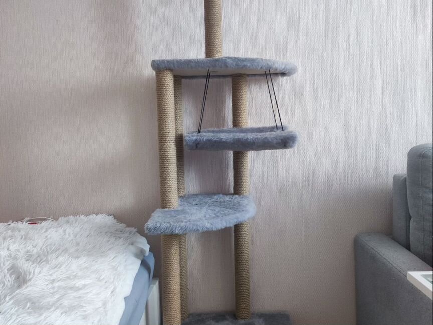 Когтеточка игровой комплекс для кошек