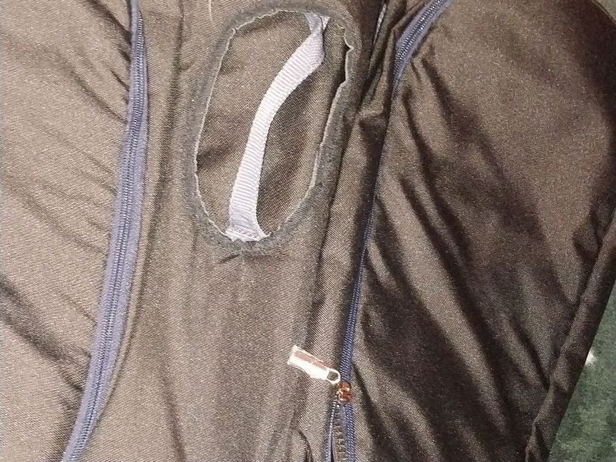 Шлейка с карманами для большой собаки