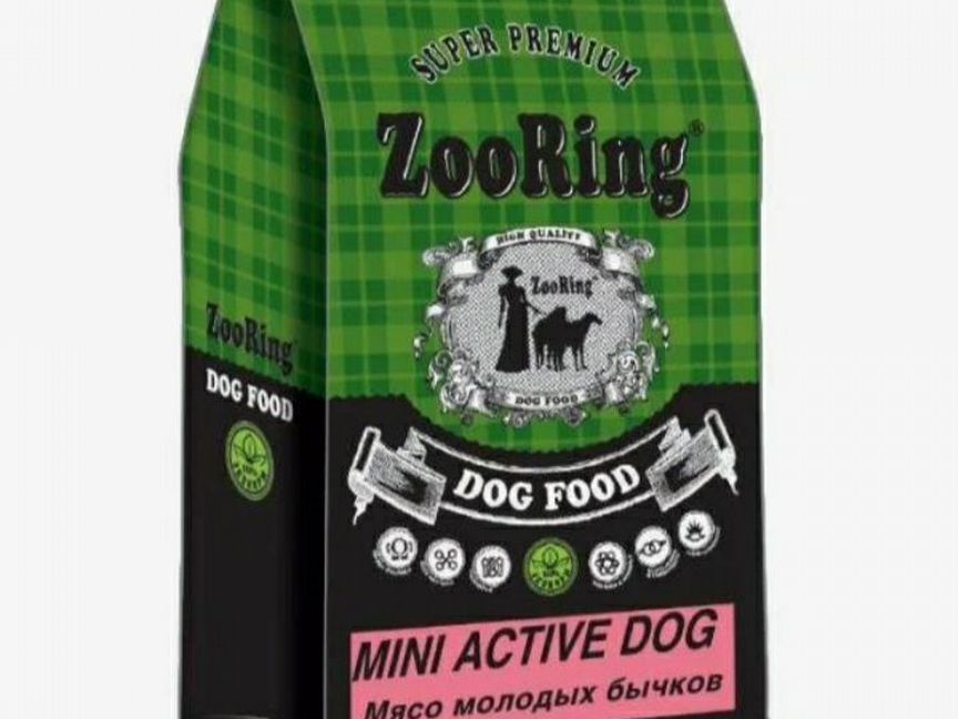 Сухой корм премиум класса Актив Дог (мини)