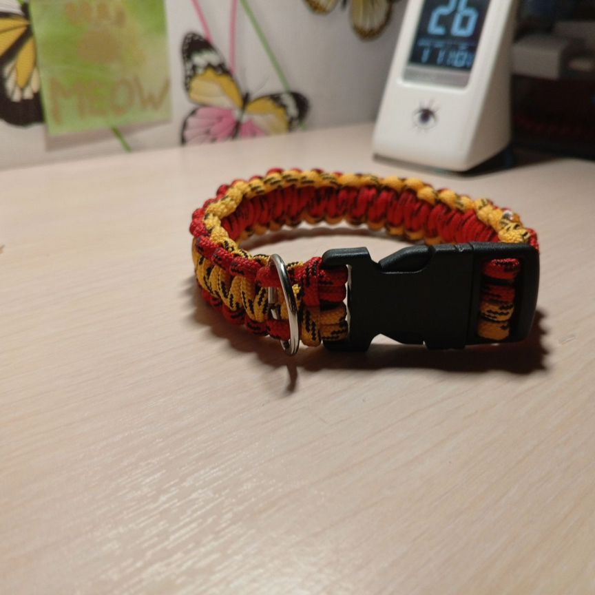 Ошейник из паракорда