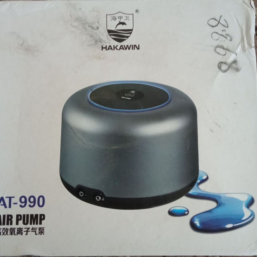 Мощный компрессор для аквариума 1100 л/ч