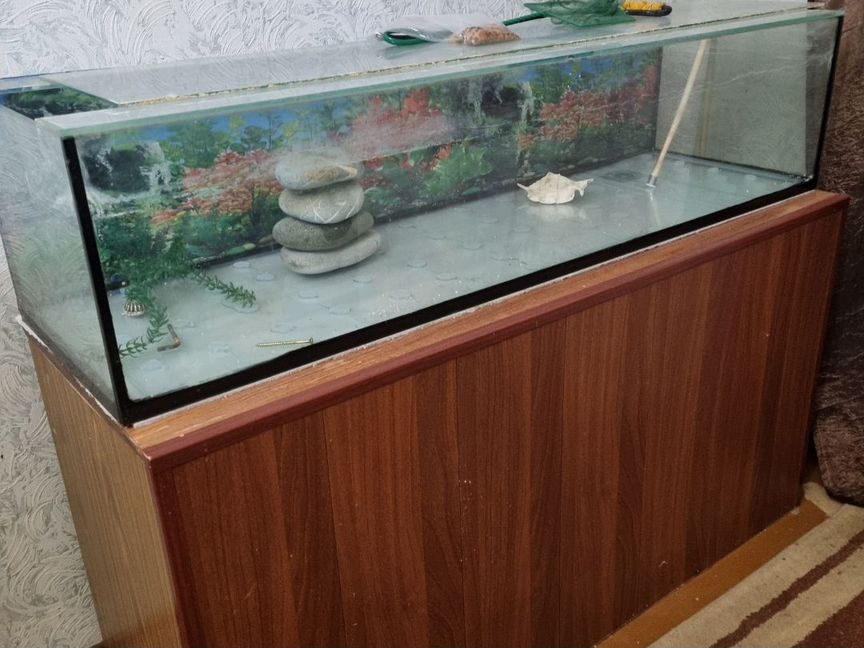 Аквариум с тумбой 150л