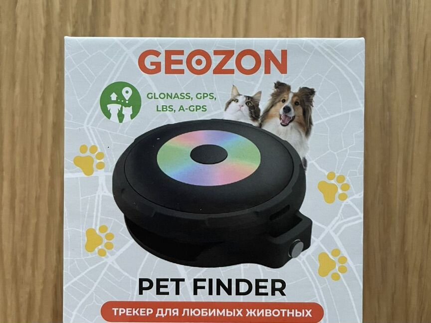 Трекер для животных Geozon pet finder