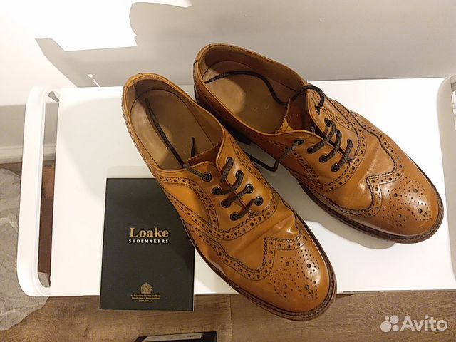 Ботинки Loake Ashby Tan Оригинал Англия 47р купить в Москве | Личные ...