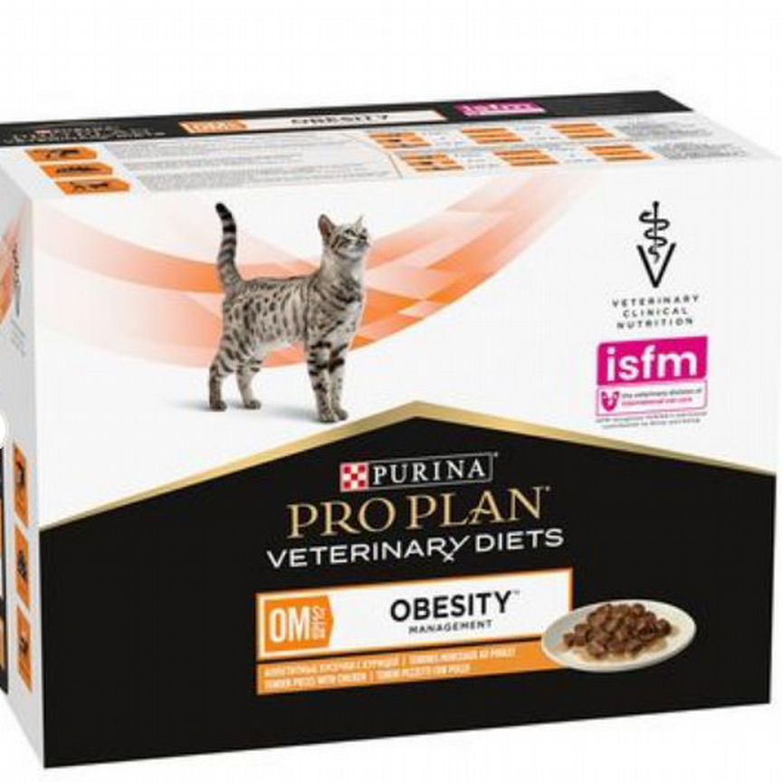 PRO plan OM ST/OX Obesity курица