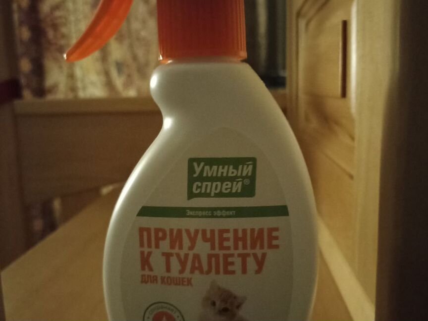 Спрей для приучения кота к лотку