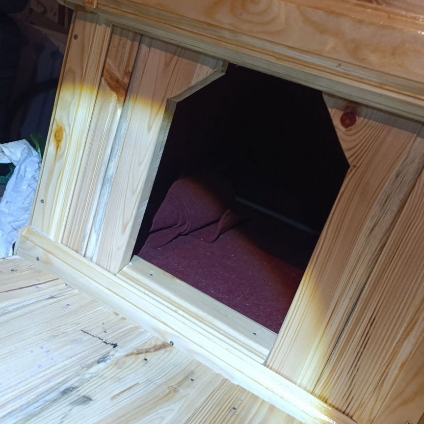 Будка для собаки утепленная новая