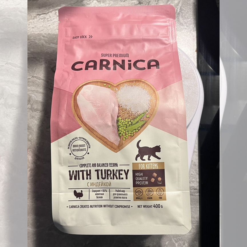 Корм для котят Carnica