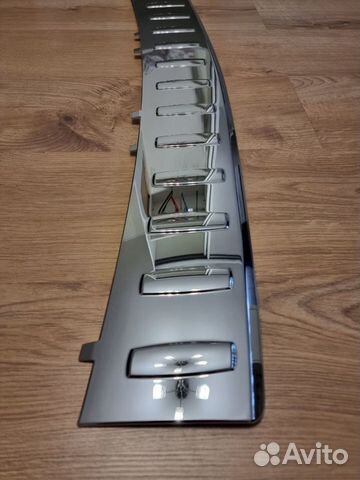 Накладка заднего бампера GLE W166 хром верхняя купить в Москве MERCEDES ...