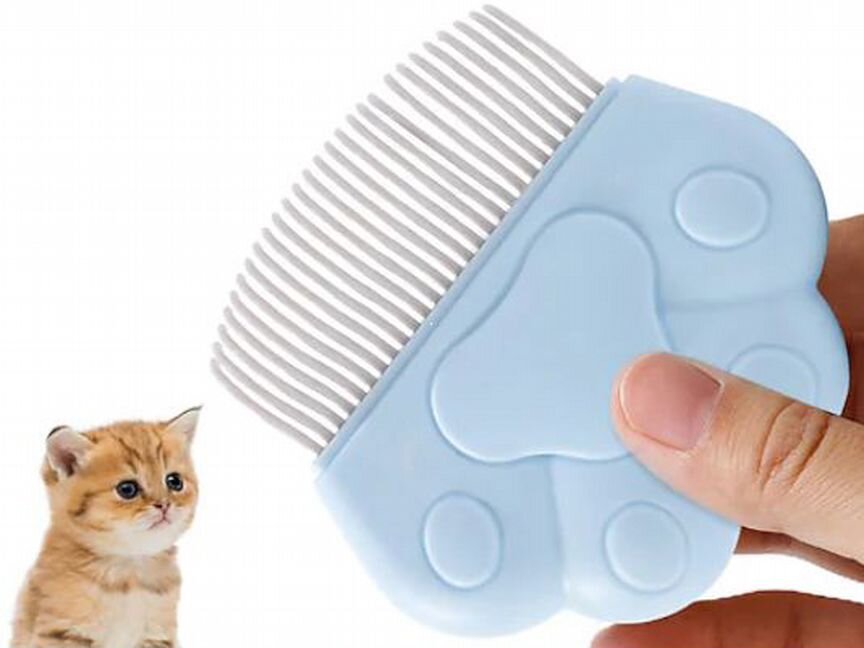 Расческа для кошек и собак "Лапка"