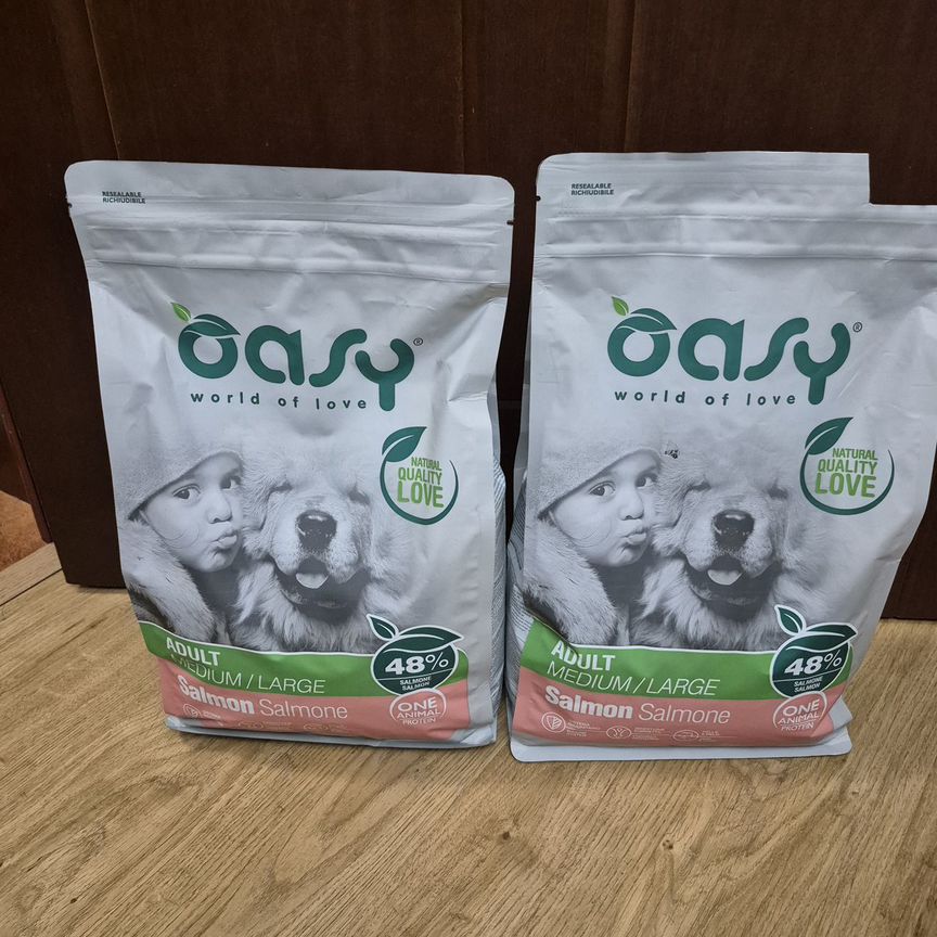 Сухой корм для собак,oasy