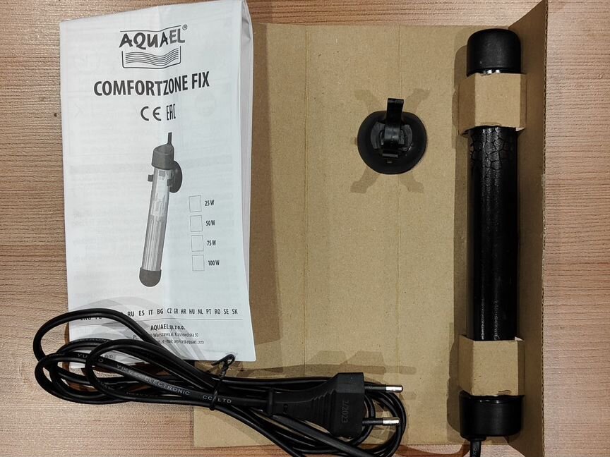 Нагреватель Aquael comfortzone fix 100w