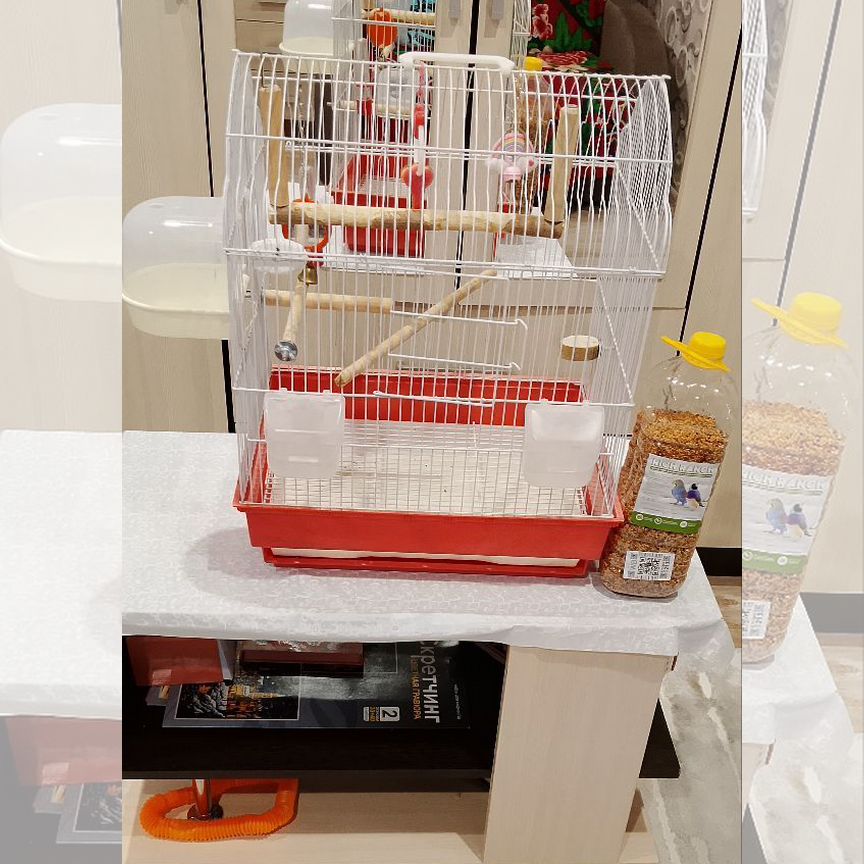 Клетка для попугая большая