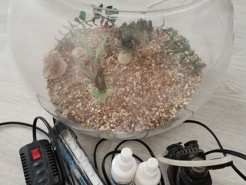 Аквариум круглый