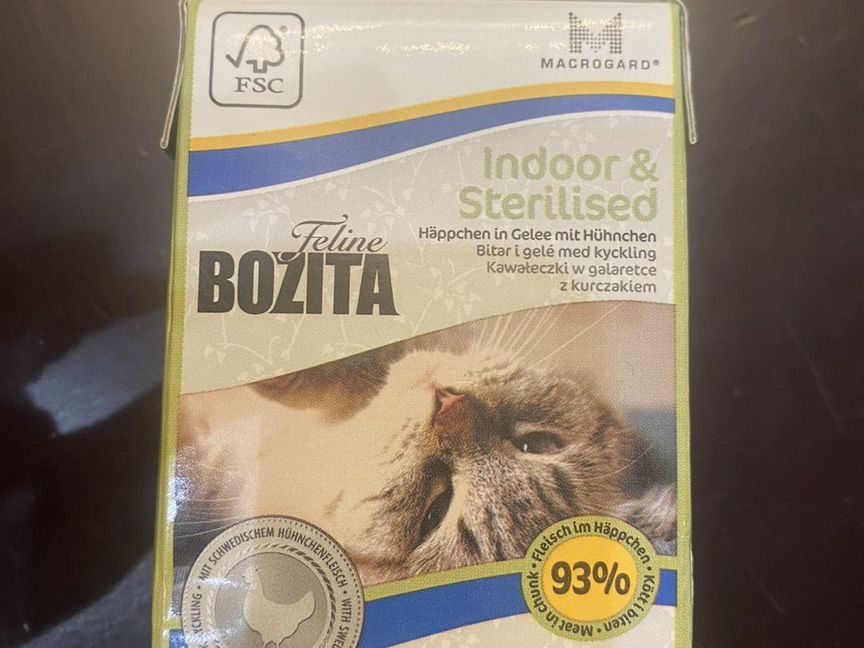 Корм для кошек bozita влажный