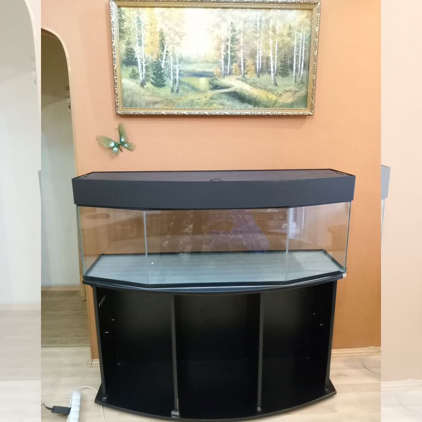 Аквариум с тумбой 200л