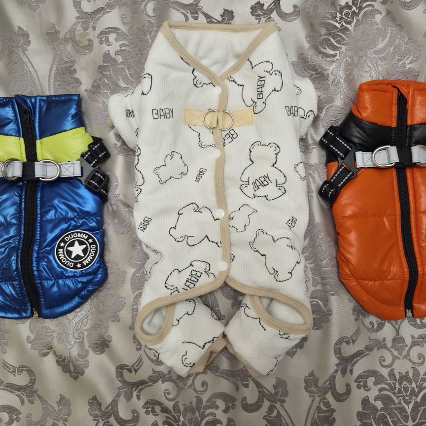 Новая зимняя или осенняя одежда для животных