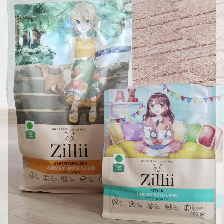 Корм для кошек сухой Zillii