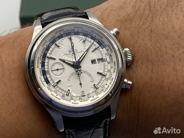 Часы Ball Trainmaster World Timer купить в Москве | Личные вещи | Авито