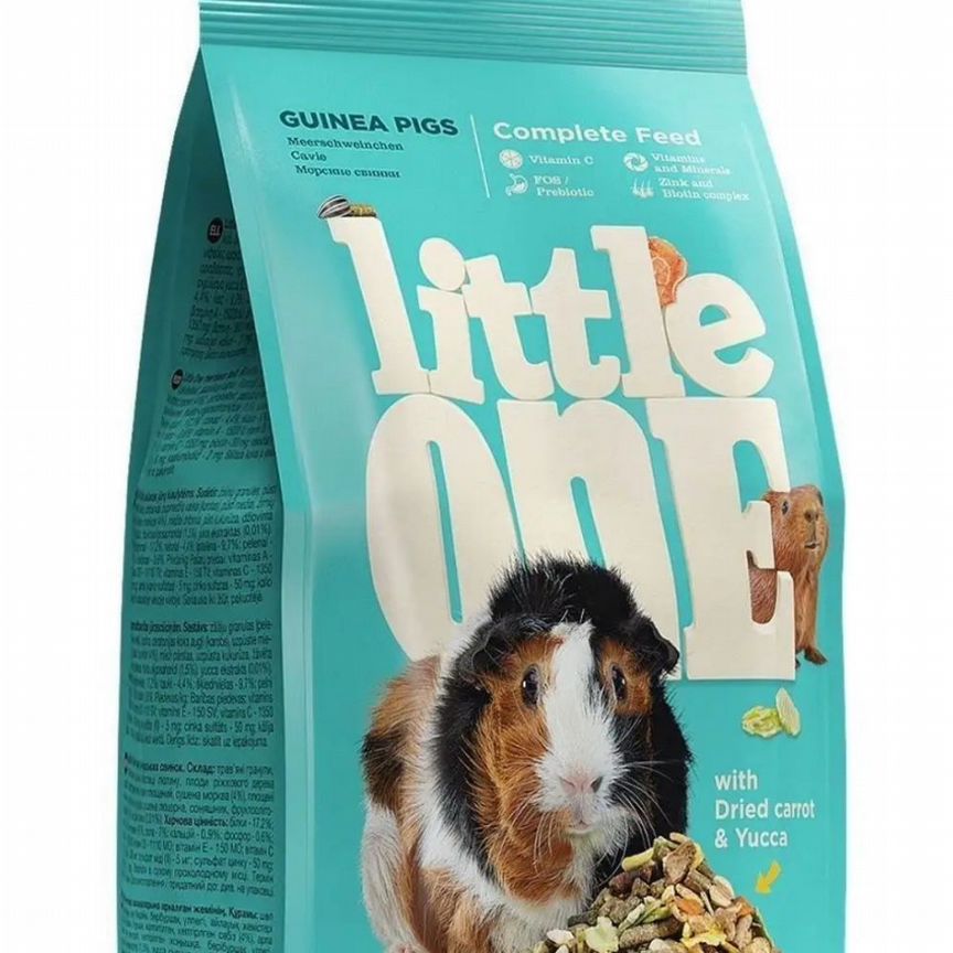 Корм для морских свинок little one 900гр