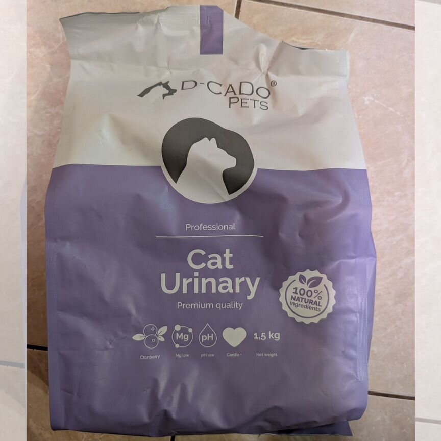 Корм для кошек D Cado Urinary