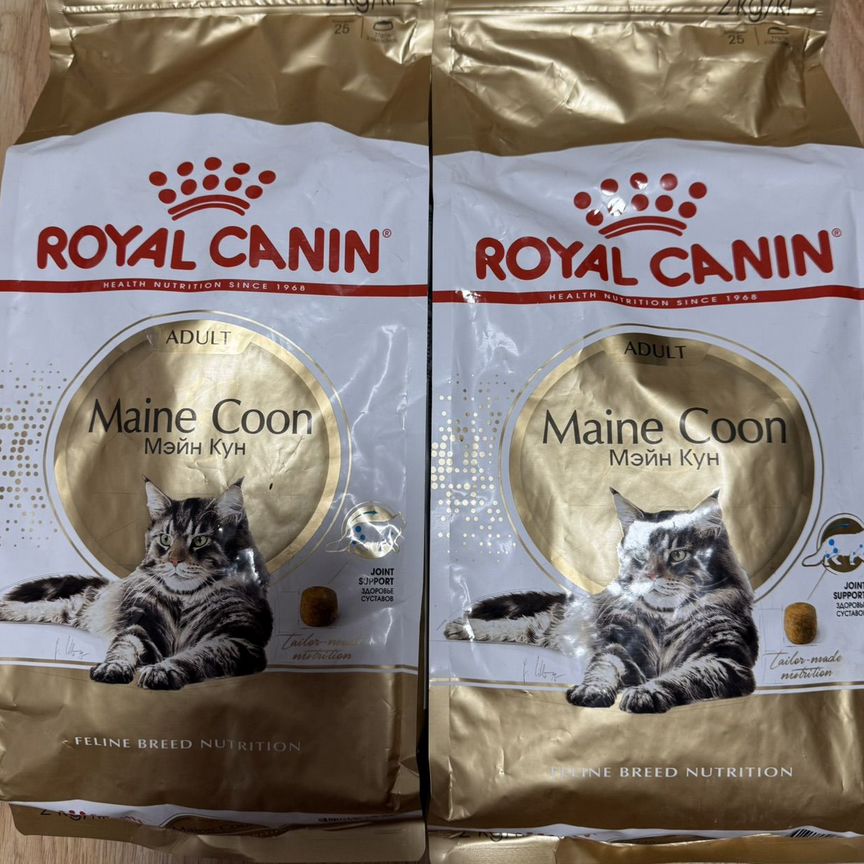 Корм для кошек royal canin maine coon 2 кг