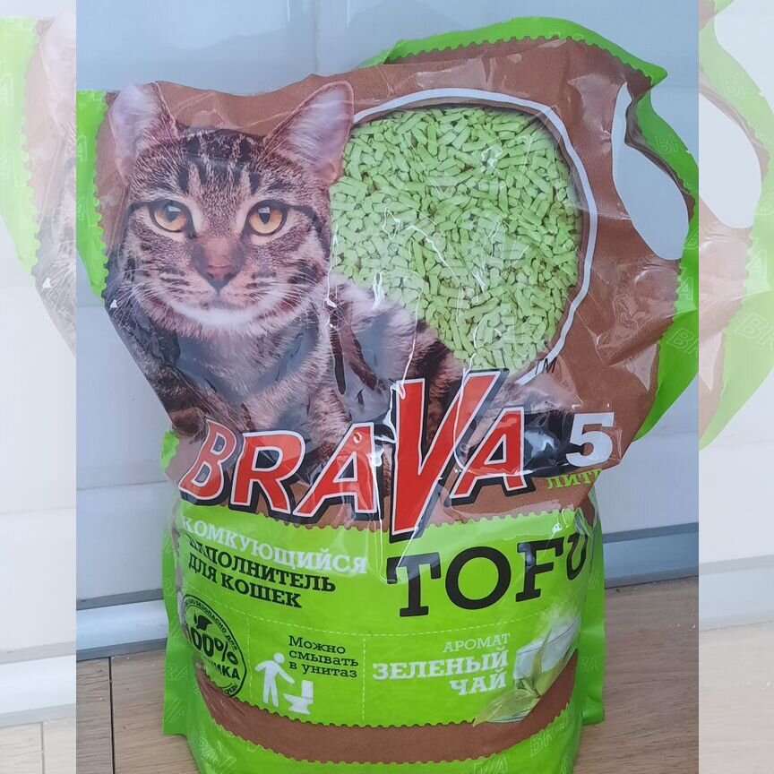 Наполнитель для кошачьего туалета Brava