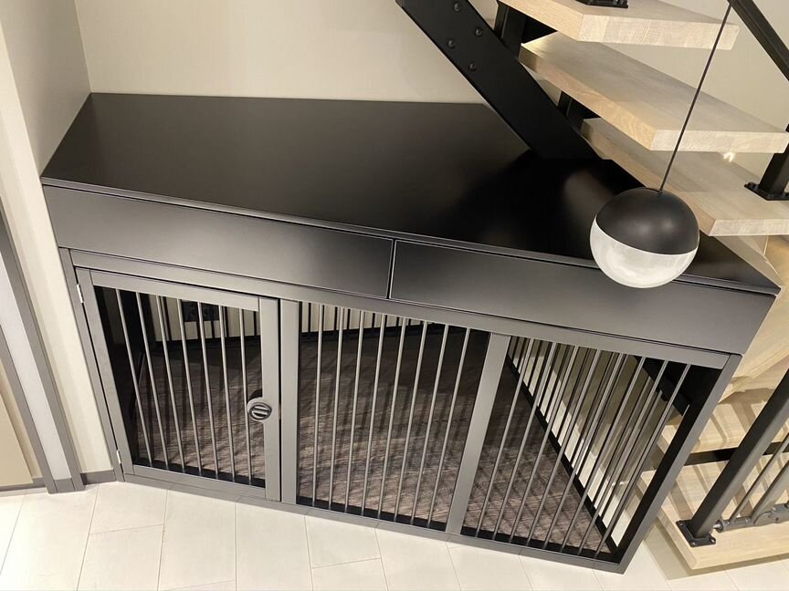 Вольер домашний для собак под лестницу "Палладиум"