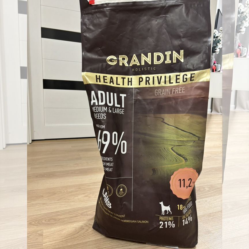 Корм для собак Grandin 4,4 кг