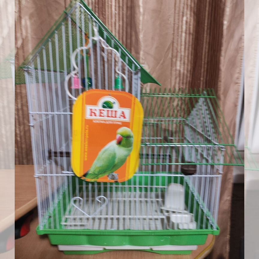 Клетка для попугая большая новая