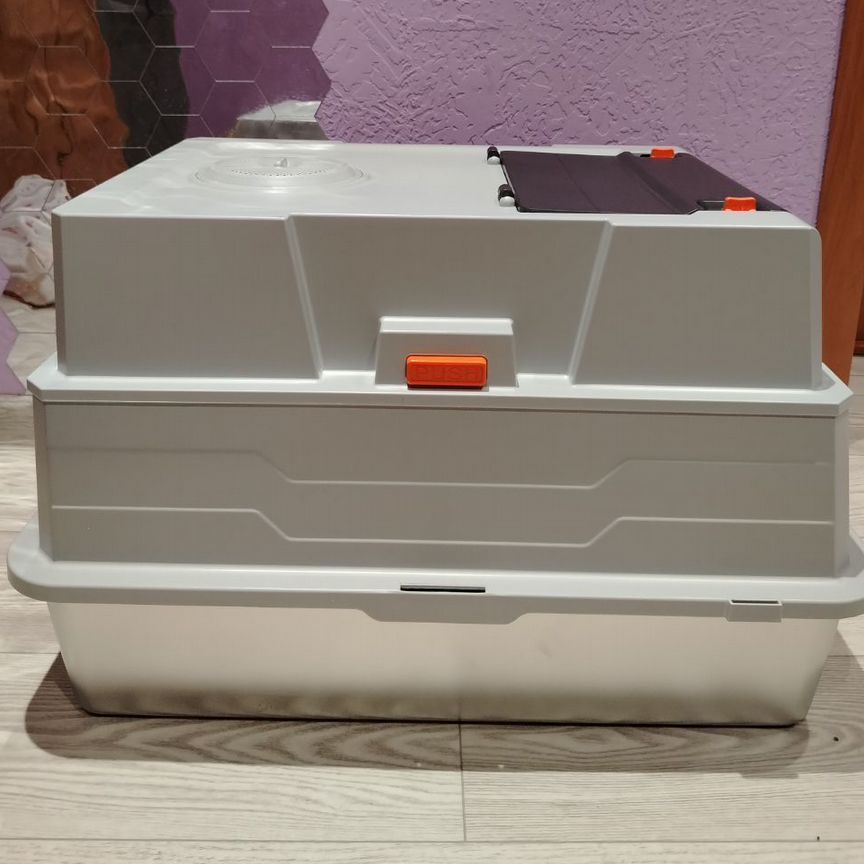 Кошачий лоток закрытый большой